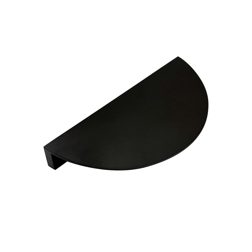 Lumini Matt Black Half Moon Cabinet Pulls MOD7307.96.MB - Marina Isles